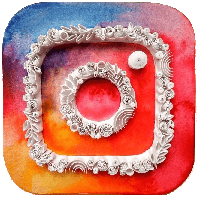 Instagram-logo-creative-art-paper – Maison Solutions
